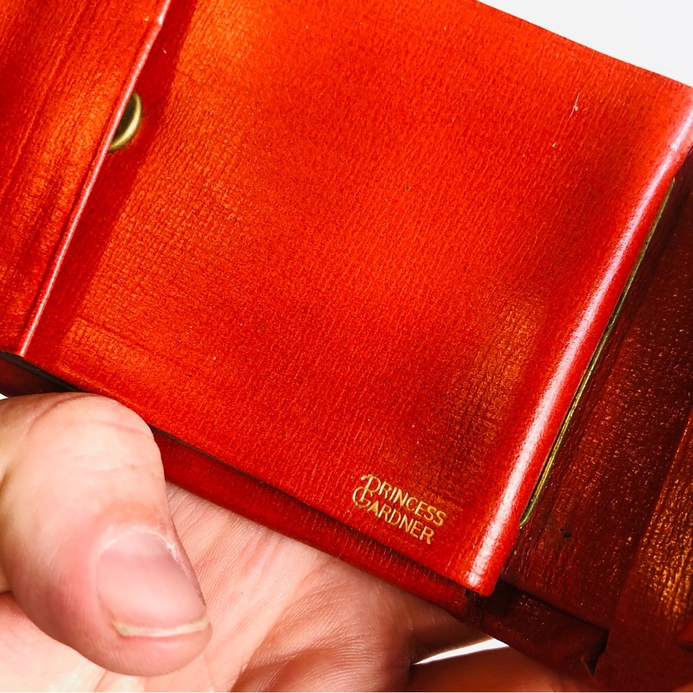 Vintage Burnt Orange 1950’s Princess Gardner Wallet - Gem